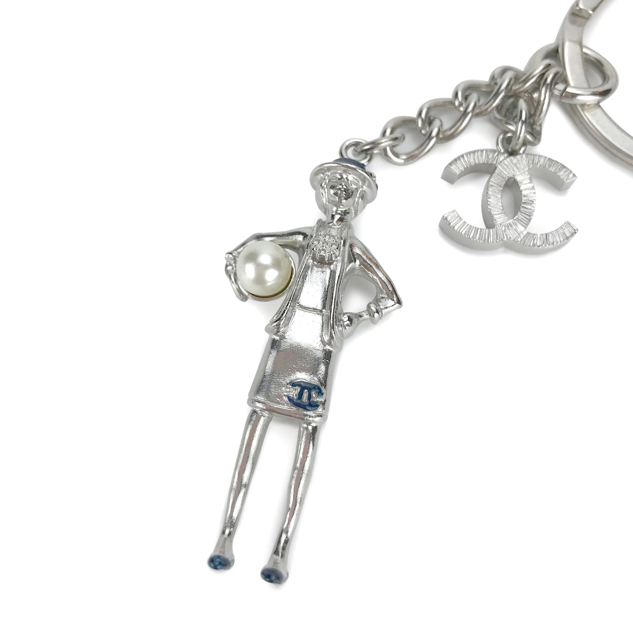 CHANEL Vintage Madame Coco Keychain | Dearluxe